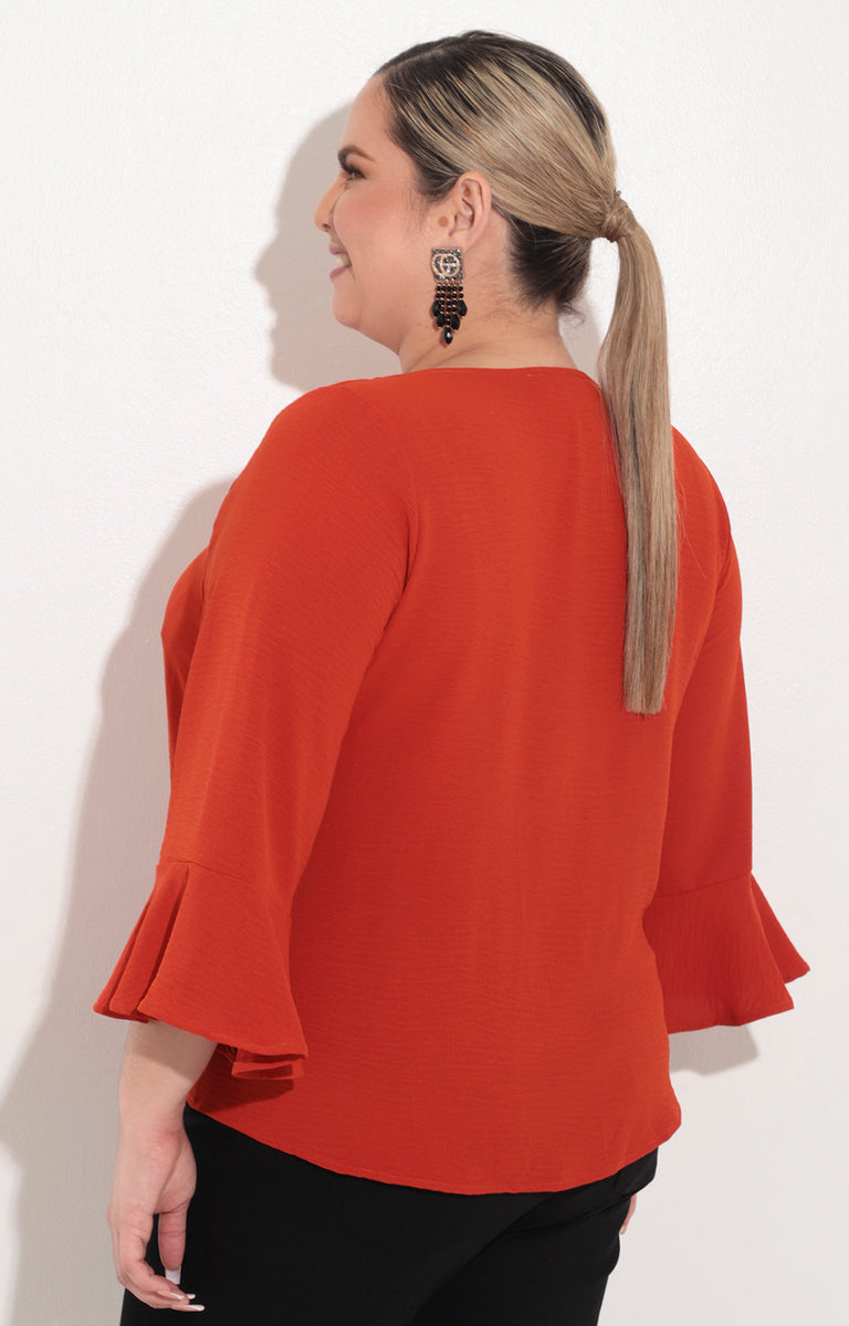 Blusa chedron asimetrica | Boutiquemirel - ropa para mujer